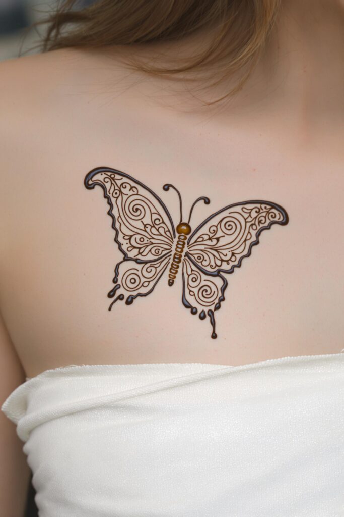 22 Simple Henna Designs For Women - InkForHer