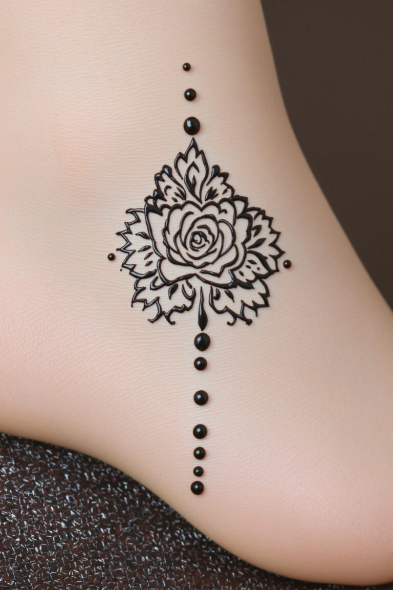 22 Simple Henna Designs For Women - InkForHer